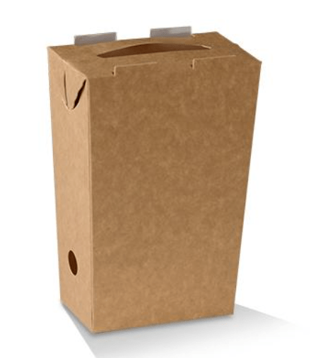 Kraft Milkboard Chip Carton Large – Crystal Packaging