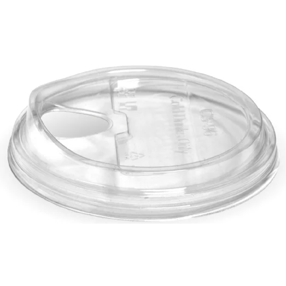 BioPak PLA Cold Cup Sipper Lid 300-700ml – Crystal Packaging
