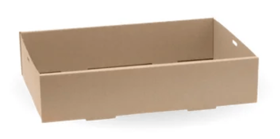 Kraft Corrugated Catering Tray #2 – Crystal Packaging