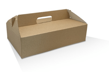 Kraft Corrugated Carry Box Medium #2 – Crystal Packaging
