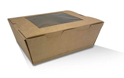 Lunch Box With PLA Window Medium – Crystal Packaging