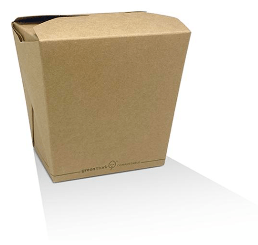 Kraft Noodle Box PLA 32oz – Crystal Packaging