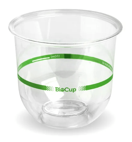 BioPak PLA Cold U-Cup 360ml – Crystal Packaging