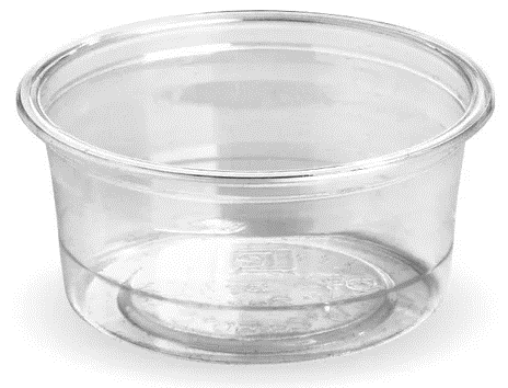 BioPak PLA Portion Cup 3oz (90ml) – Crystal Packaging