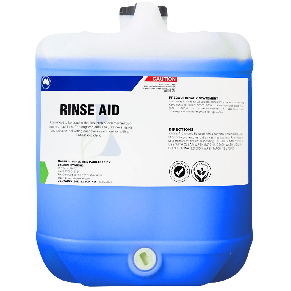 Rinse Aid 20L – Crystal Packaging