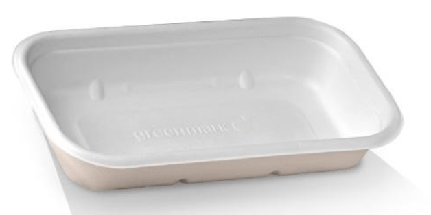 Sugarcane Rectangular Container 24oz – Crystal Packaging