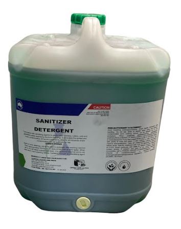 Sanitiser Dishwashing Detergent Green 20L – Crystal Packaging