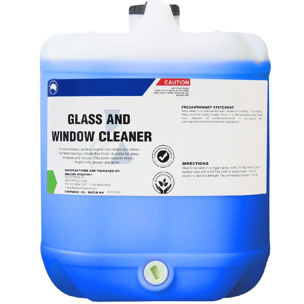 Window & Glass Cleaner 20L – Crystal Packaging