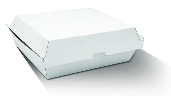 White Corrugated Dinner Box – Crystal Packaging