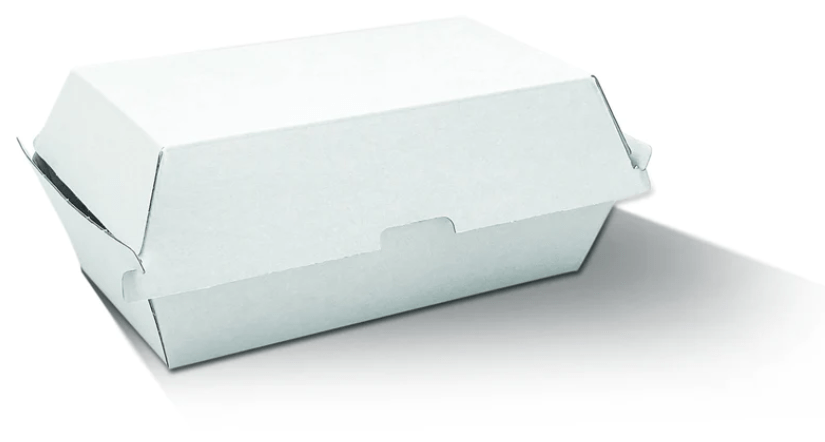 White Corrugated Snack Box Regular – Crystal Packaging