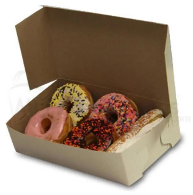 KRAFT DONUT BOX – Crystal Packaging