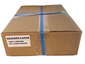 CUSTOM CUT SILICON PAPER SHEETS 120X200MM – 10,000PCS – Crystal Packaging