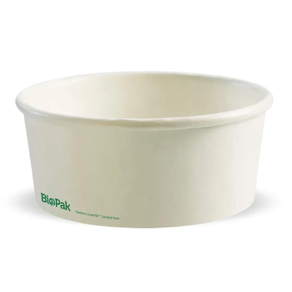 WHITE PAPER SUPA FOOD BOWL 750ML – Crystal Packaging