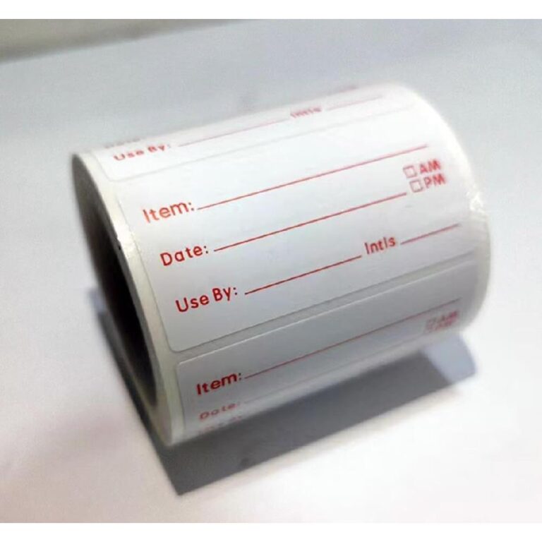 FOOD DATE LABELS STICKERS – Crystal Packaging