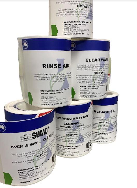 Labels For 5L Drums – Crystal Packaging